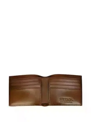 Stetson Floral-embossed Bifold Wallet