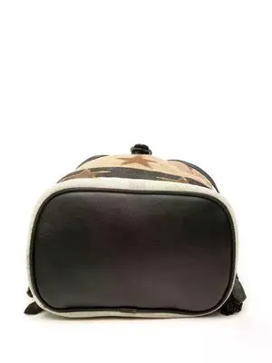 Burberry 2000-2017 Mega Check Canvas Star Sequin Backpack