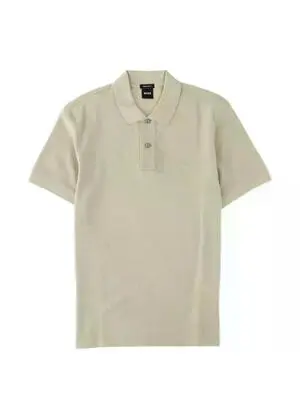 BOSS Pallas Cotton Polo Shirt - Neutrals