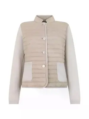MOORER Quilted Panelled Jacket