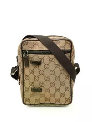 Gucci 2000-2015 Gg Canvas Crossbody Bag