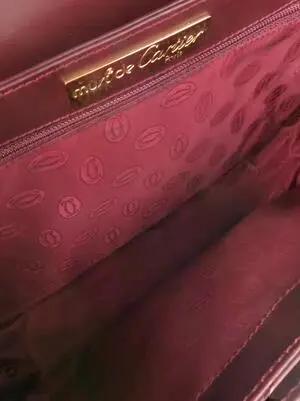 Cartier 1980-1990 Leather Must De Crossbody Bag