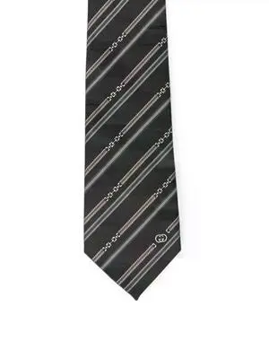 GUCCI Interlocking G Horsebit Tie
