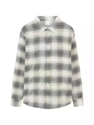 WON HUNDRED Pete Check-pattern Shirt