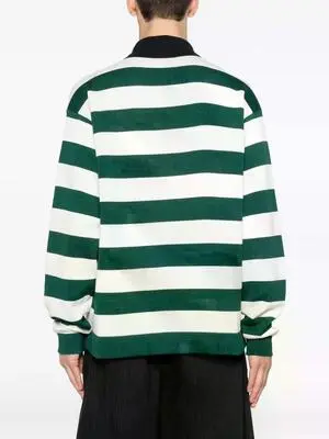 GUCCI Striped Polo Shirt