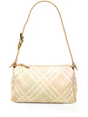 Burberry 2000-2017 Nova Check Canvas Shoulder Bag - Neutrals