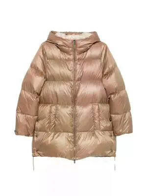 Peserico Quilted Hooded Coat