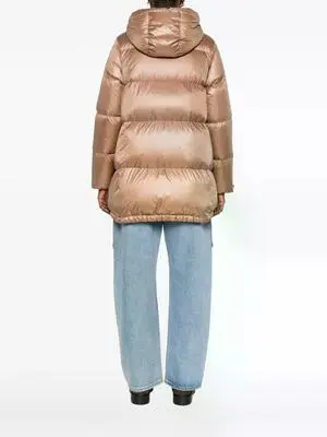 Peserico Quilted Hooded Coat