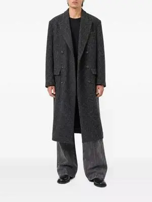 ANIPS Double-breasted Merino-wool Coat