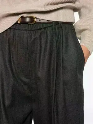 Brunello Cucinelli Pleated Wool Trousers