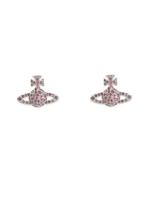 VIVIENNE WESTWOOD Orecchini "grace Bas Relief - Silver