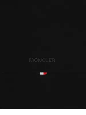 MONCLER Polo In Piquet Di Cotone Con Logo