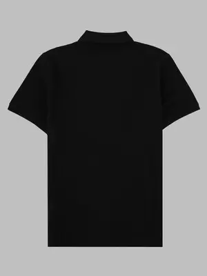 MONCLER Polo Con Patch Logo