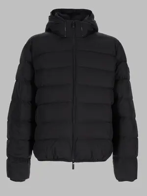 Moncler Piumino Corto "arajoki" Con Cappuccio