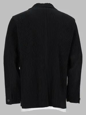 Issey Miyake Giacca Monopetto Plissettata