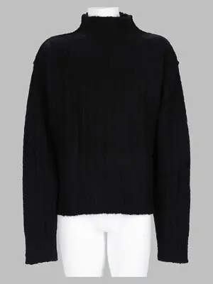 RICK OWENS Maglia "turtle" In Cashmere E Seta