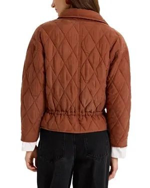 MARIE OLIVER Haisley Quilted Boxy Jacket