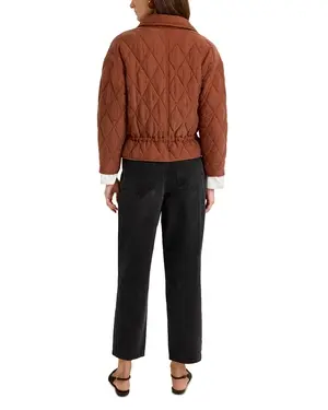 MARIE OLIVER Haisley Quilted Boxy Jacket
