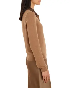 NIC+ZOE Sequin Collar Cardigan