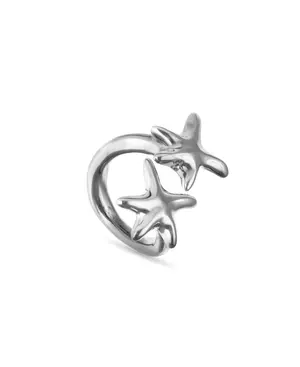 UNODE50 Tone Double Star Ring