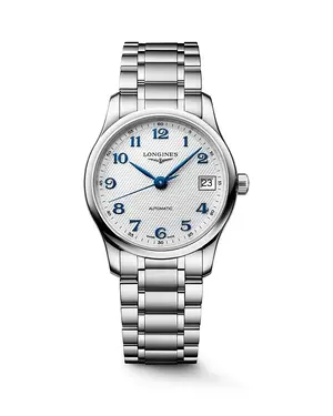 LONGINES Master Watch, 34mm - Silver