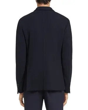 Zegna Slim Fit High Performance Jersey Packaway Blazer