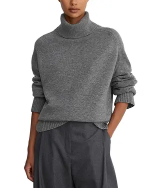 REISS Harriet Wool & Cashmere Turtleneck Sweater