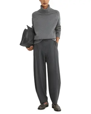 REISS Harriet Wool & Cashmere Turtleneck Sweater