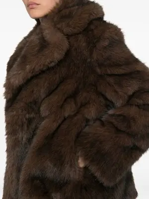 ERMANNO SCERVINO Faux Fur Jacket By