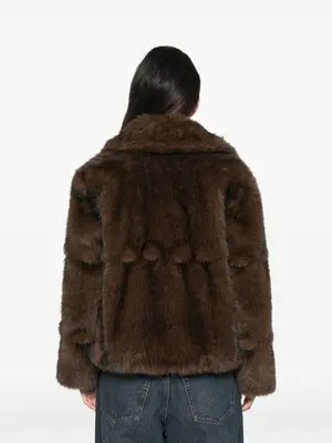 ERMANNO SCERVINO Faux Fur Jacket By