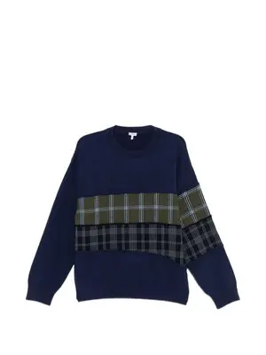 LOEWE Wool Crewneck Sweater - Blue