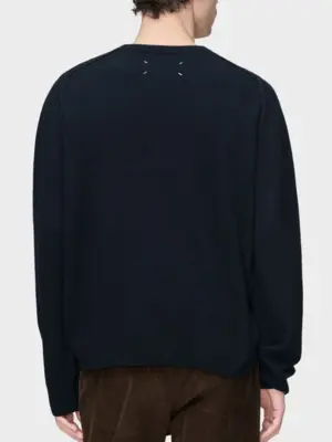 MAISON MARGIELA Crew-neck Knit Top