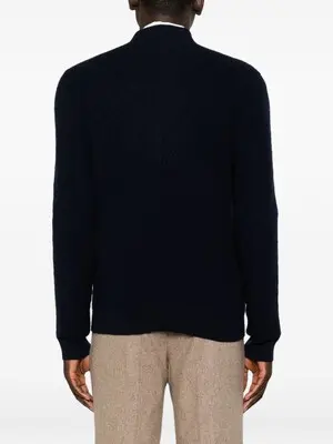 EMPORIO ARMANI Wool Zipped Cardigan