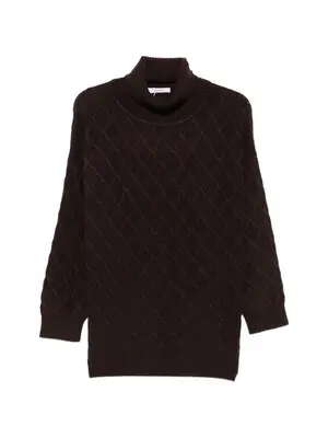 MAX MARA Wool And Cashmere Sweater - Brown