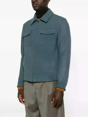MANUEL RITZ Zip-up Pocket-detail Jacket