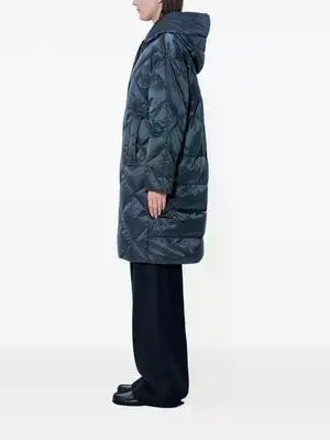 Max Mara Quilted Hooded Coat