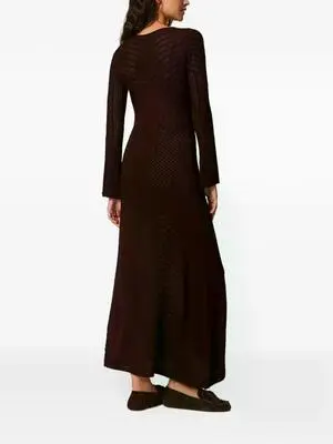 TWINSET Long Dual-use Knit Dress