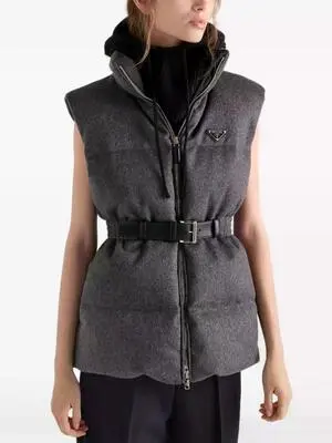 Prada Loden Down Vest