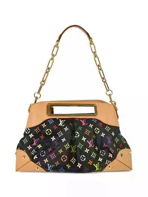 LOUIS VUITTON 2009 Judy Gm Monogram Multicolour Tote Bag - Black