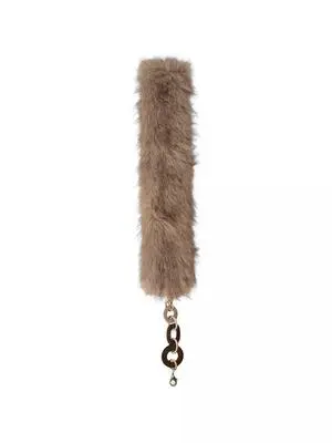 Max Mara Faux-fur Chain-link Scarf