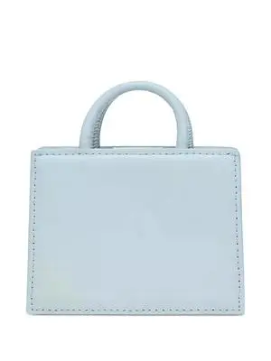MC2 SAINT BARTH Logo-plaque Leather Mini Bag