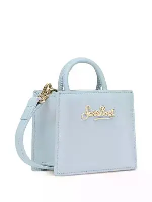 MC2 SAINT BARTH Logo-plaque Leather Mini Bag