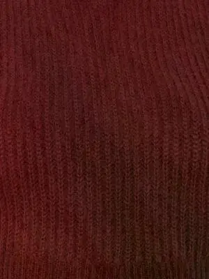 Max Mara Slim-fitting Mohair Jumper Brown Bordeaux
