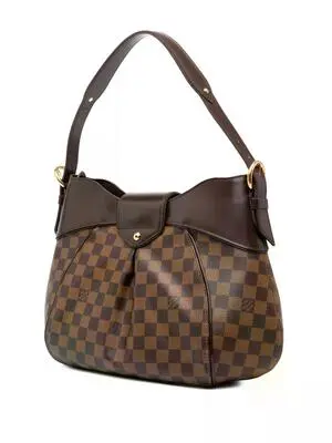 LOUIS VUITTON 2010 Damier Ebene Sistina Pm Shoulder Bag