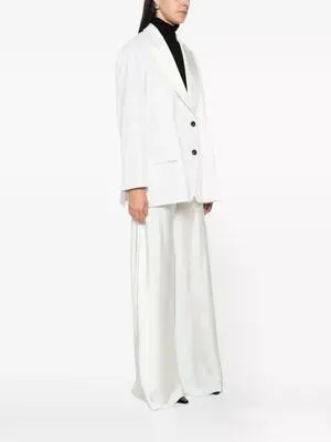 BRUNELLO CUCINELLI Peak-lapel Single-breasted Jacket - Neutrals
