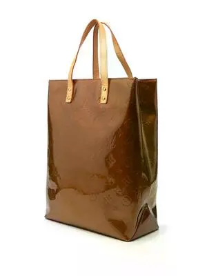 LOUIS VUITTON 2002 Monogram Vernis Reade Mm Tote Bag