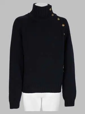 DOLCE & GABBANA Logo Sweatshirt Sweater - Blue