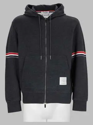 Thom Browne Classic Loopback Sweatshirt - Grey