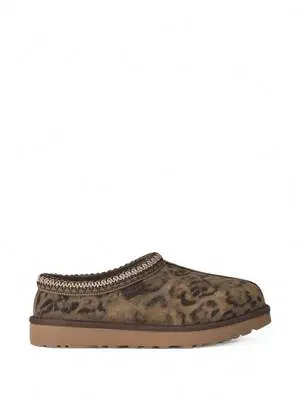 UGG Braid Suede Mini Sandal With Sheepskin Lining