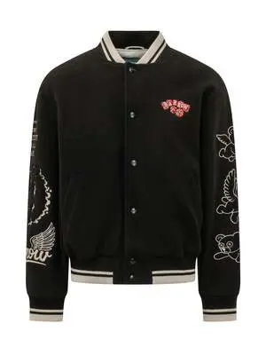 BARROW Collage Print Jacket